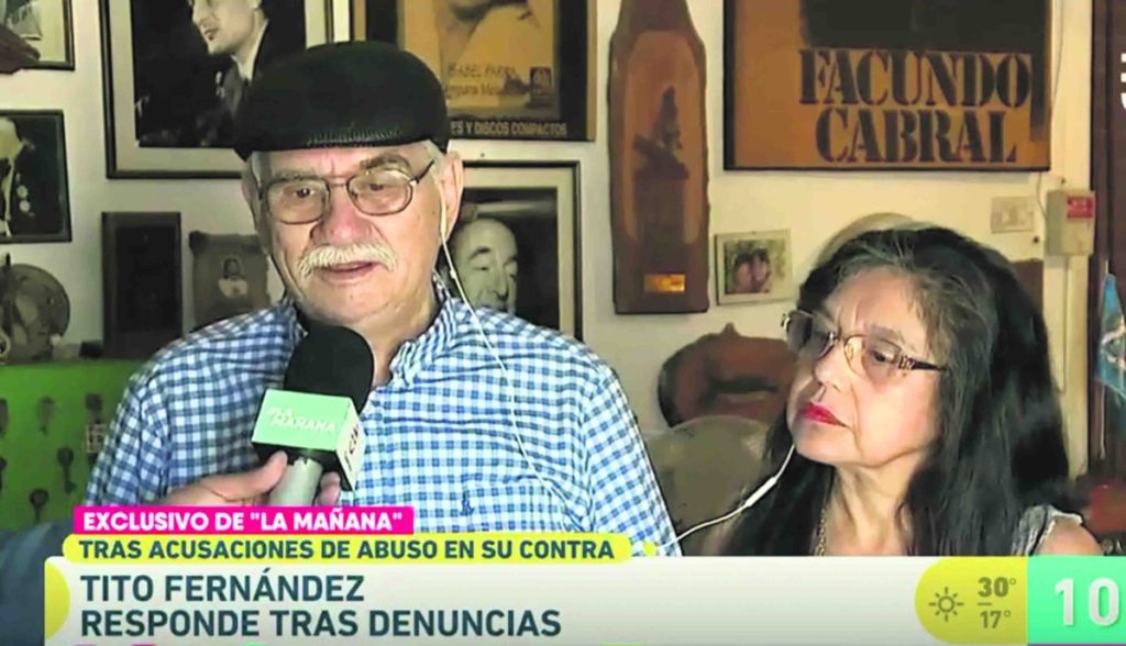 VIDEO | Tito Fernández aseguró molesto en cámara que no pertenecía a ...