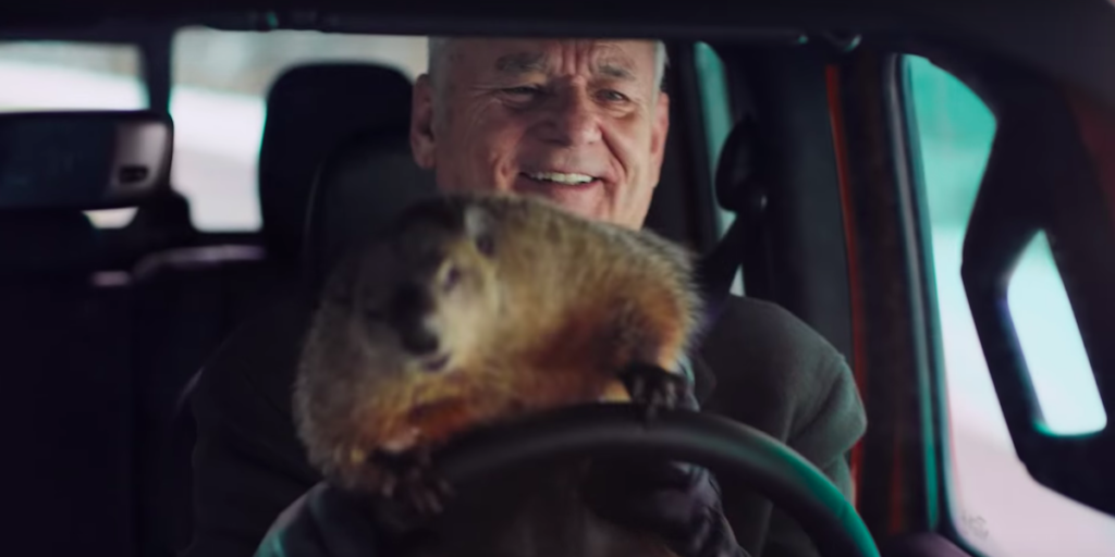 Super Bowl: Bill Murray celebra el “Día de la Marmota”