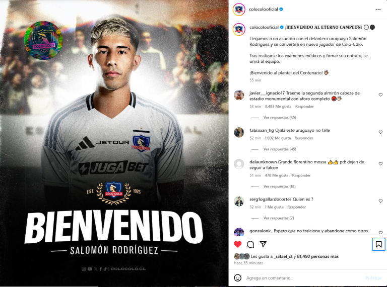 Quién es Salomón Rodríguez y la millonaria inversión de Colo Colo para ...