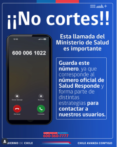 Ministerio de Salud alerta: pacientes confunden llamados con spam y ...
